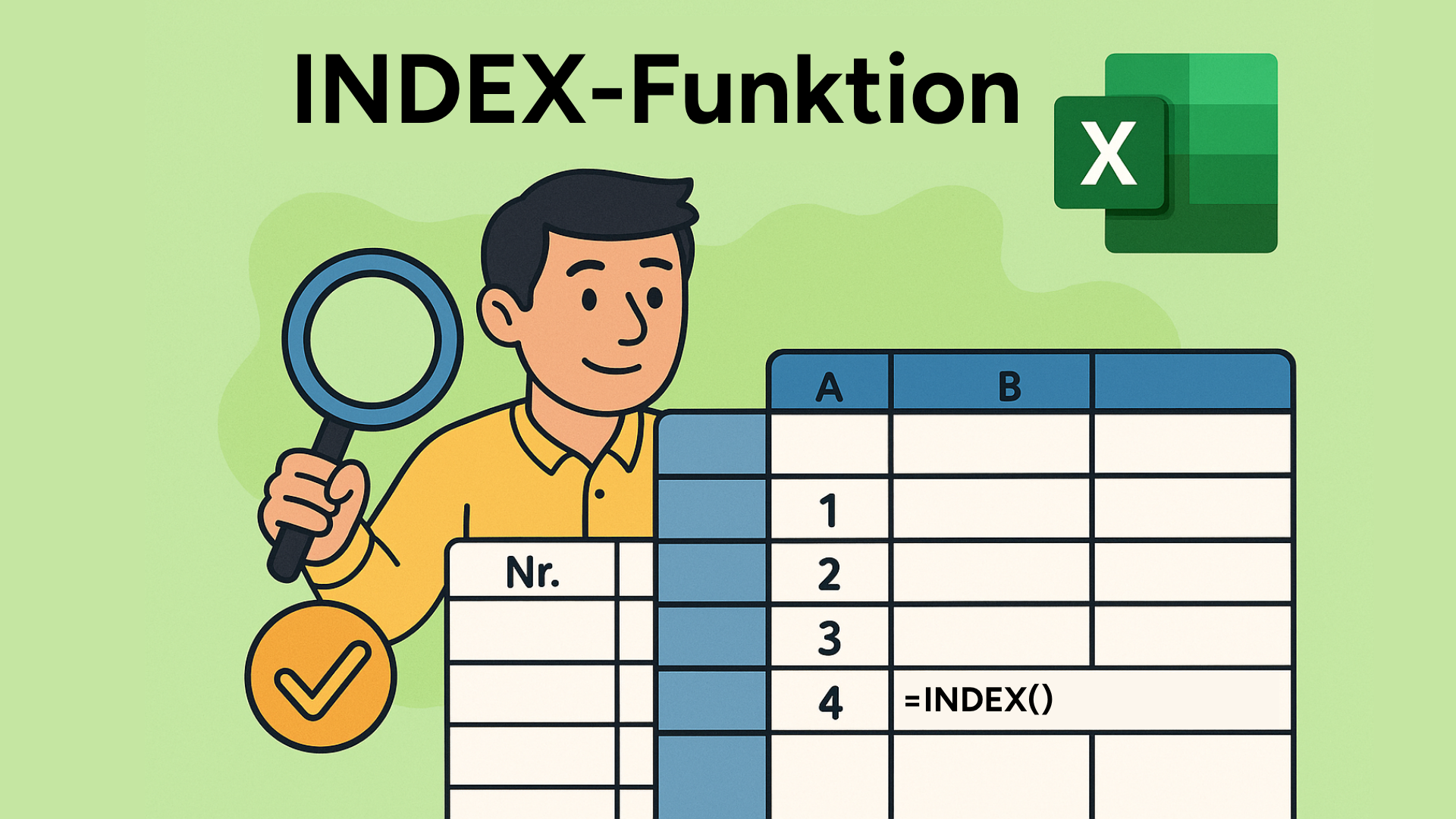 Schnell erklärt! Die INDEX-Funktion - Excel.Flo